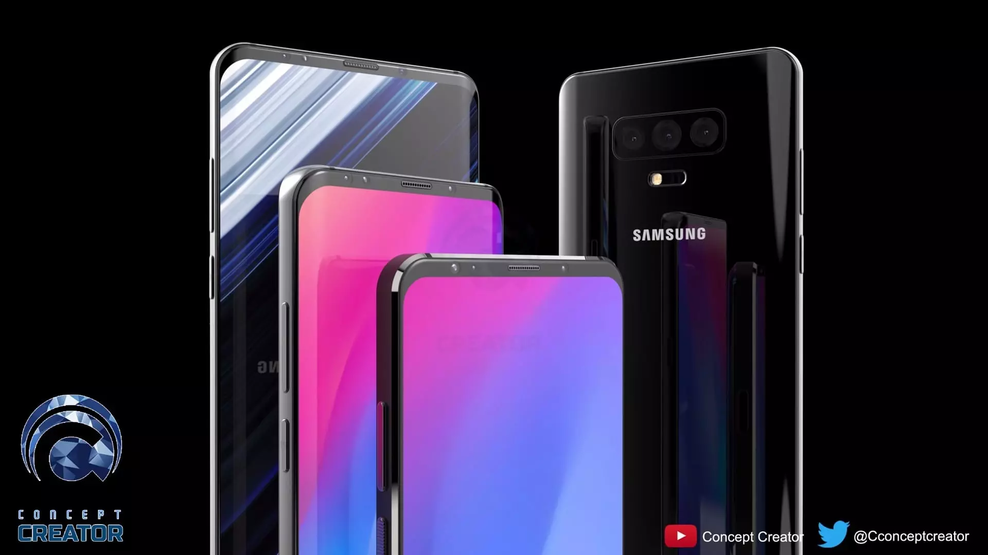 Shocking samsung Galaxy S10 mat laange erwaarde Funktiounen op Video 15182_1