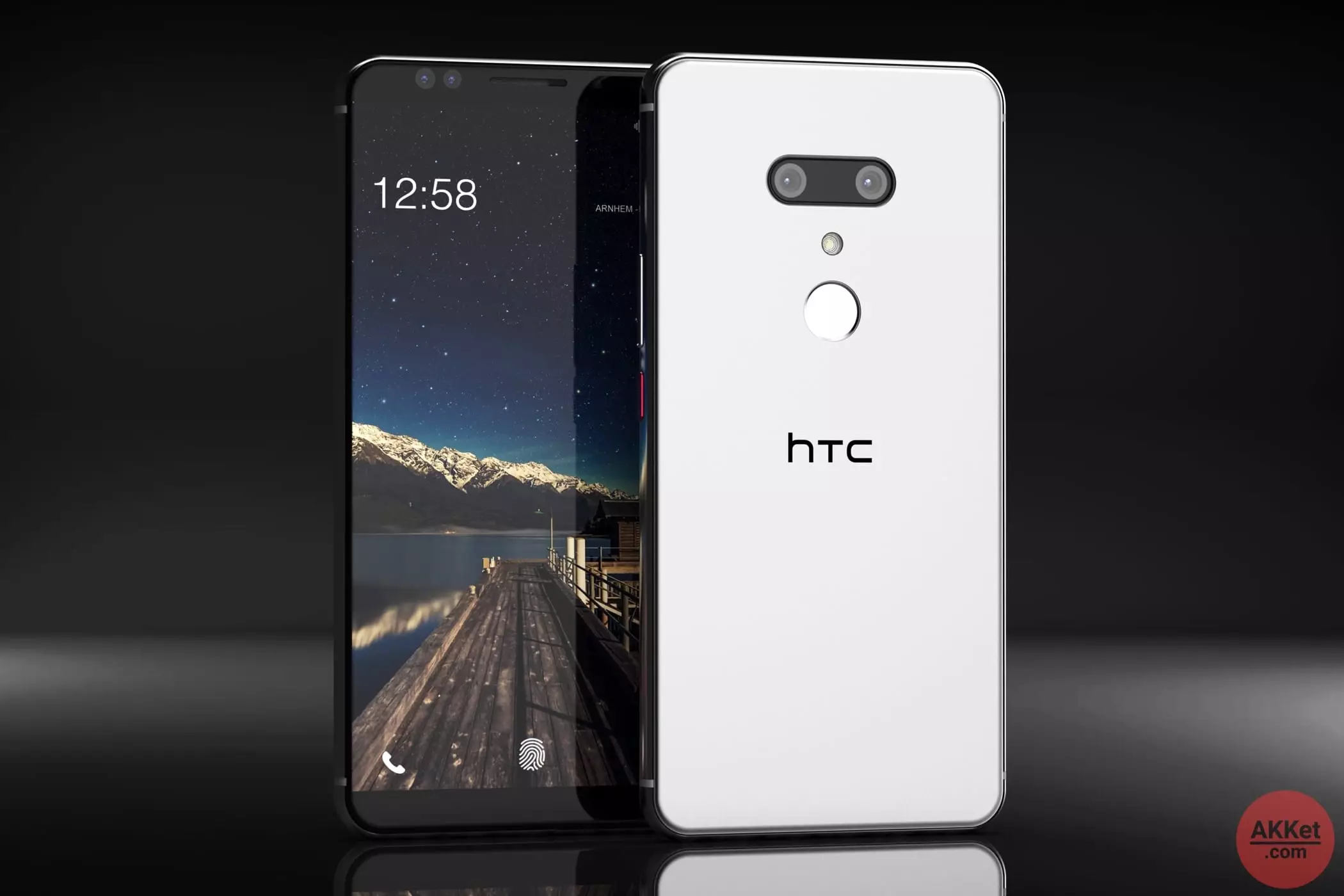 Harga yang akurat dari dua modifikasi HTC U12 +, alternatif untuk Samsung Galaxy S9 15183_1