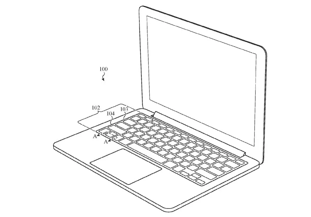 Kinanda mpya ya Apple MacBook itaacha kushukuru kwa teknolojia mpya. 15268_3