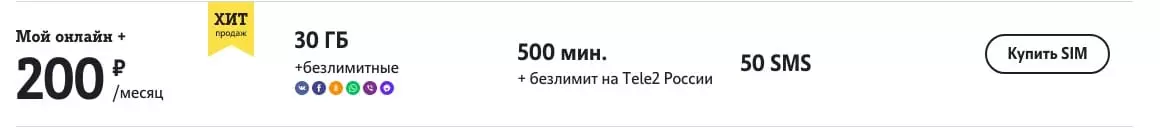 Tele2-cellulær operatør medførte massivt et snigende slag for alle abonnenter 15363_2