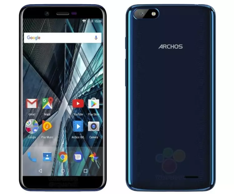 智能手机Archos Core 57s - 无水竞争对手小米Redmi 5 5,700卢布 15382_1