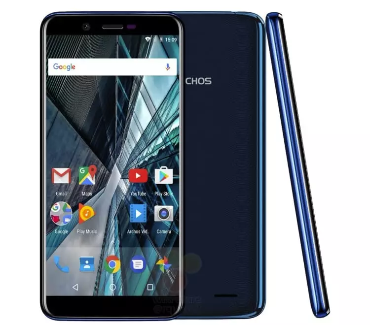 Smartphone Archos Core 57s - mpifaninana tsy mafana Xiaomi Redmi 5 ho an'ny rubles 5 700 15382_2