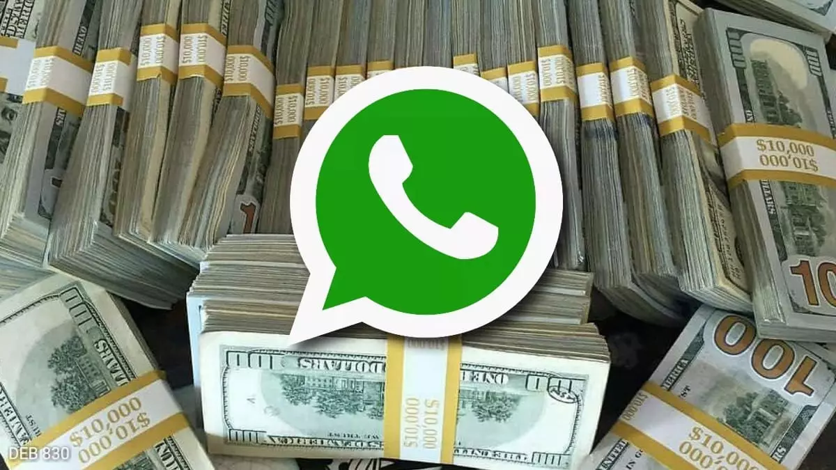Bereiten Sie Geld: WhatsApp Messenger bezahlt hat sich 16220_2