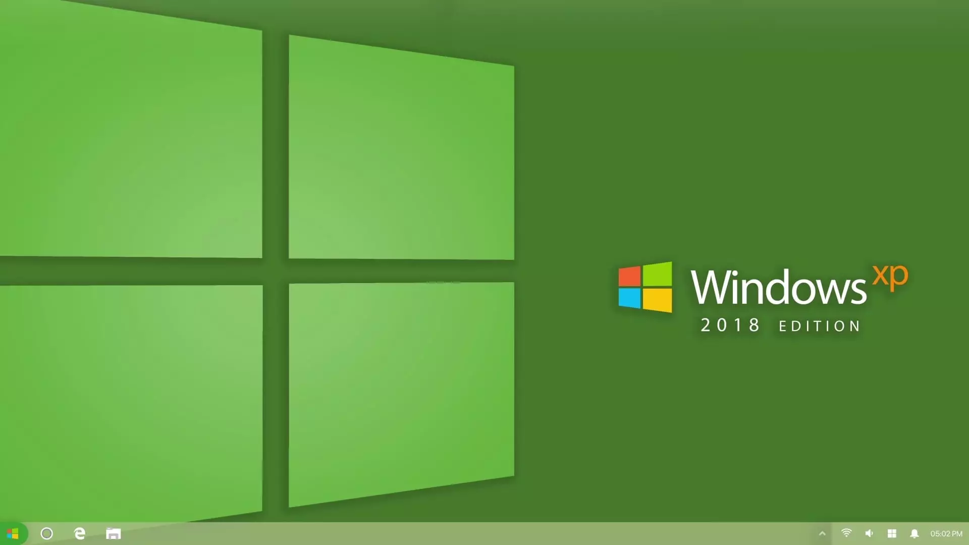 Windows XP 2018-utgave på video og bilder 16446_1