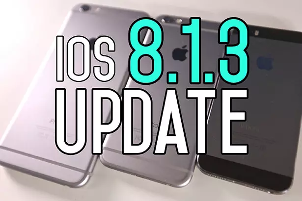 IOS 8.1.3 Kusunungurwa kwe iPhone, iPad uye iPod ichavezwa pakati-Ndira