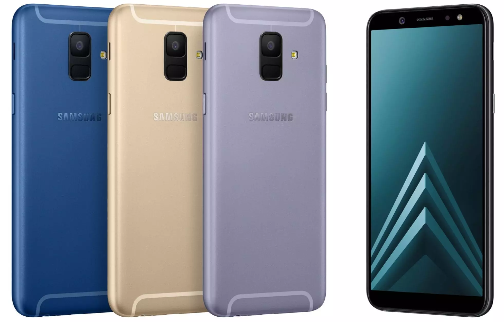 Samsung Galaxy A6 og Galaxy A6 + indskrevet i Rusland 16518_1