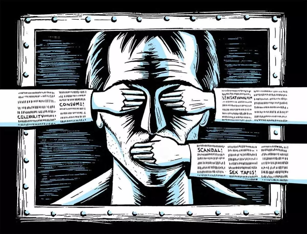 La nova llei sempre exposarà tota la censura dura línia. No hi ha més llibertat 16586_2