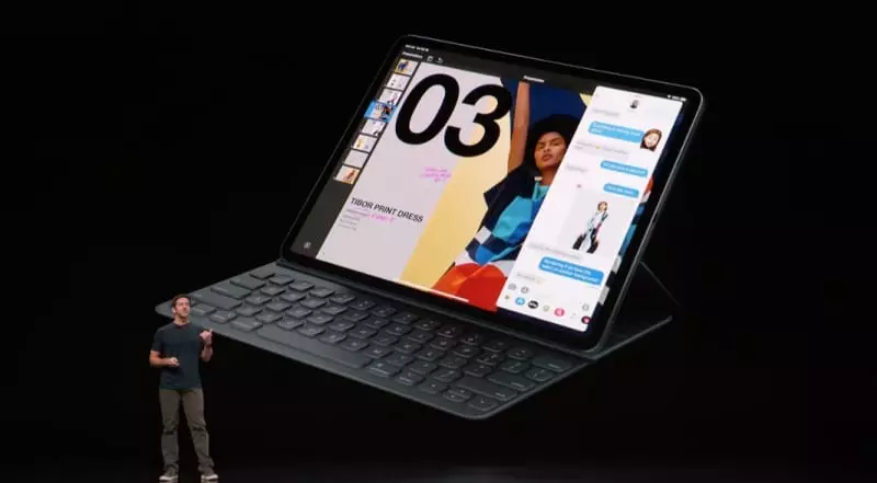 Apple yashyizeho ipad pro hamwe na scaneri yisura, USB-c Umuhuza kandi udafite buto 