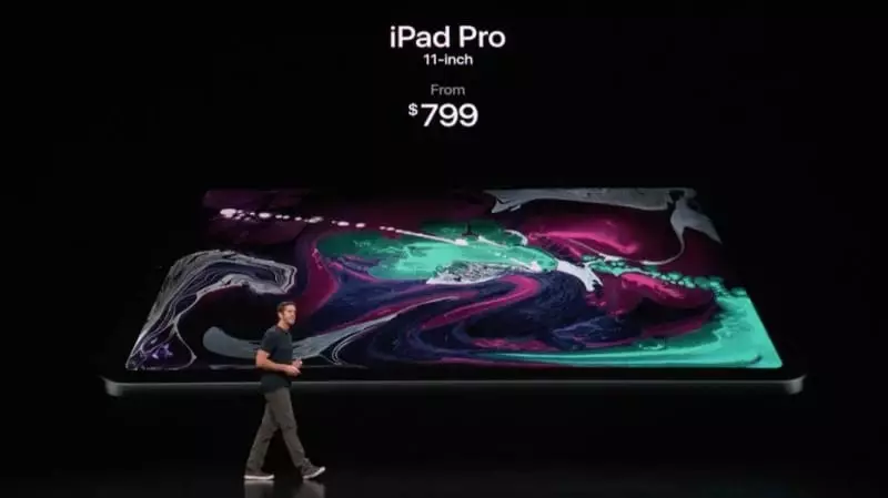 Apple yashyizeho ipad pro hamwe na scaneri yisura, USB-c Umuhuza kandi udafite buto 