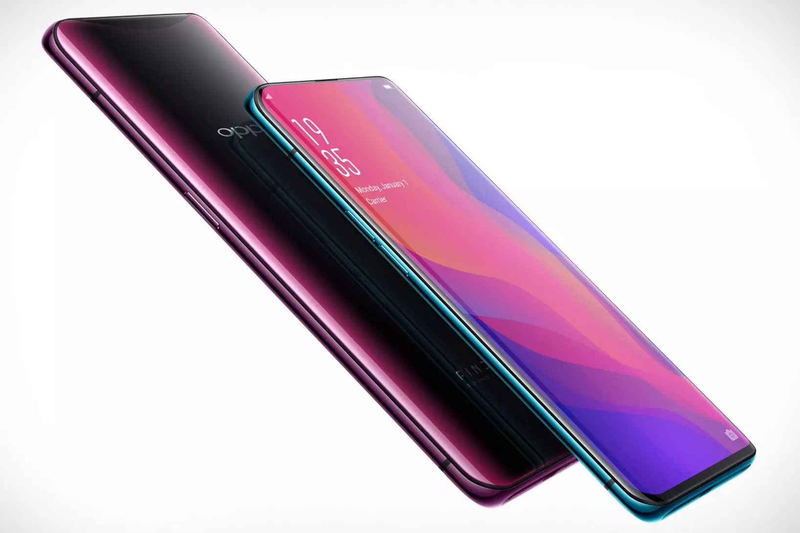 OPPO Tsvaga X, iyo iri kagumi kagumi kupfuura Samsung Galaxy S9, yakaenda kutengeswa 16938_2