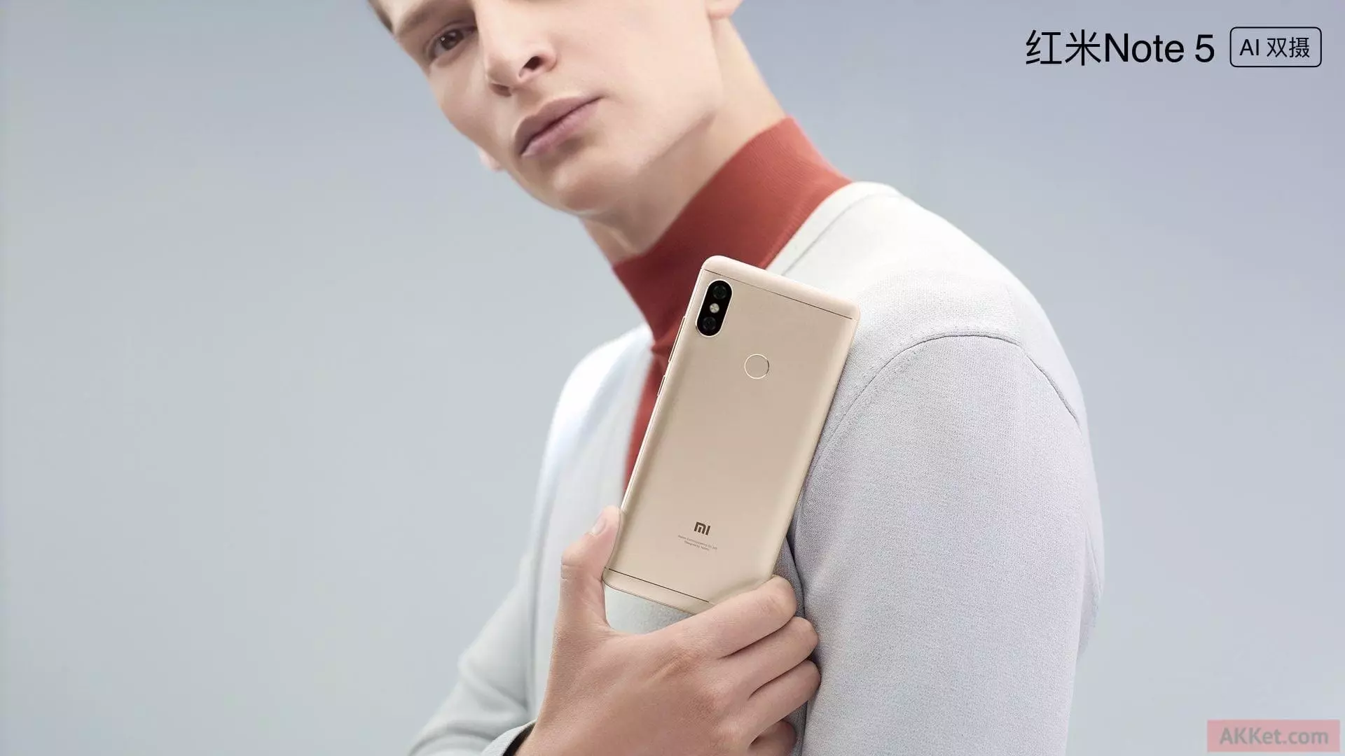 Popoln novi Xiaomi Redmi Opomba 5 Pro Ai Dual Camera Smartphone je uradno zastopan na Kitajskem 17298_1