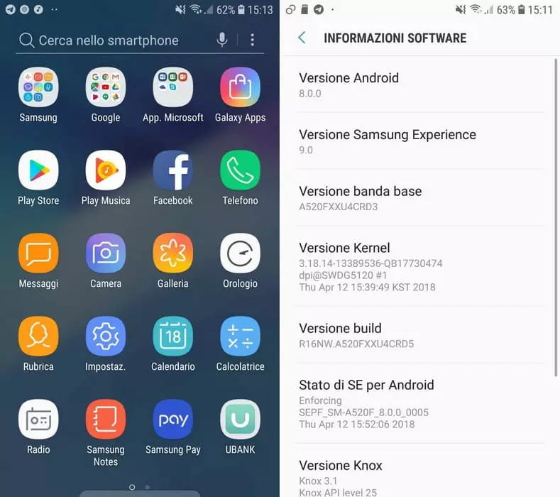 Samsung Galaxy A5 (2017) bijgewerkt naar Android 8.0 Oreo 17458_2