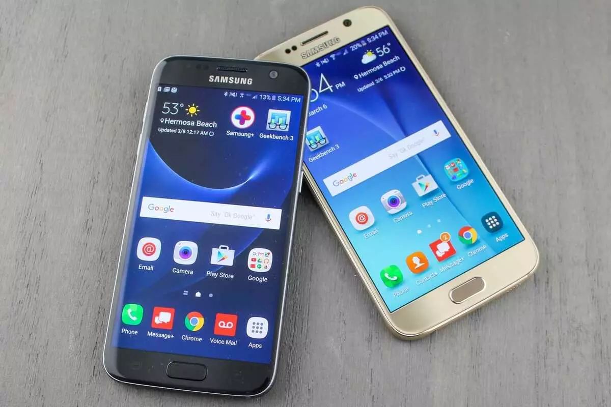 Samsung Galaxy S7 დაეცა საშინელებათა, მაგრამ თქვენ უნდა გამოიქცევიან 17556_1