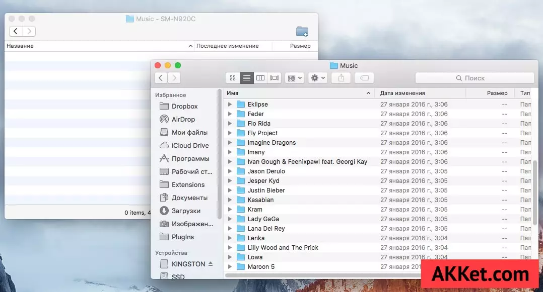 Android File Transfer Music Guide Mac OS X 3