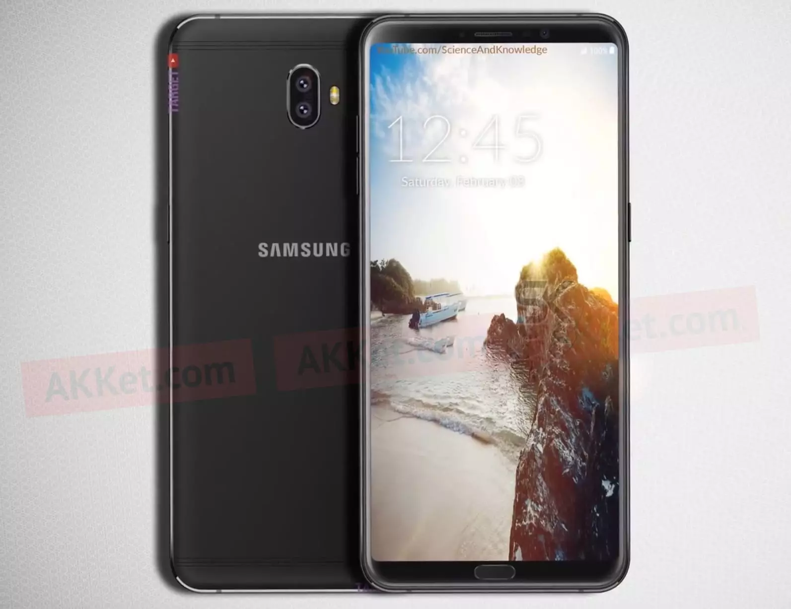 በሁሉም ጎኖች ምስሎች ላይ ለመጀመሪያ ጊዜ የ Samsung Galaxy C10 17775_4