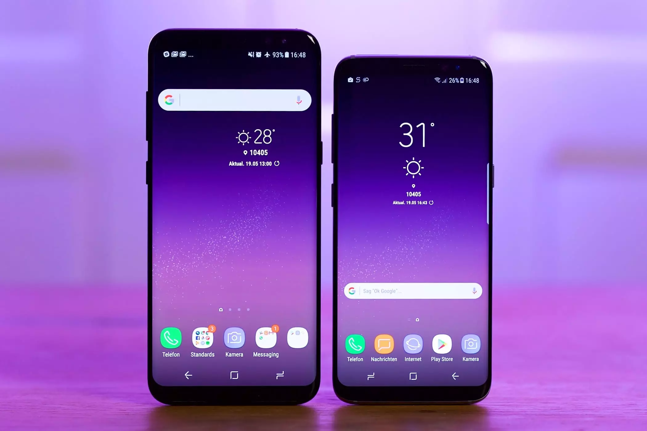 Myndir af opinberum verndarhlíf fyrir Samsung Galaxy S9 og Galaxy S9 + 17865_1