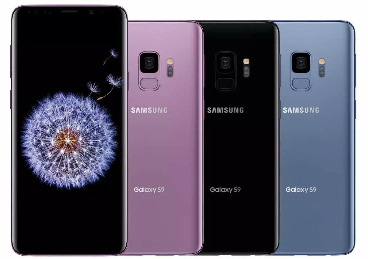 Samsung Galaxy S9 ua pa'ū i le taugofie. E faanatinati e ave, e leai se aoga e faatali 17966_1