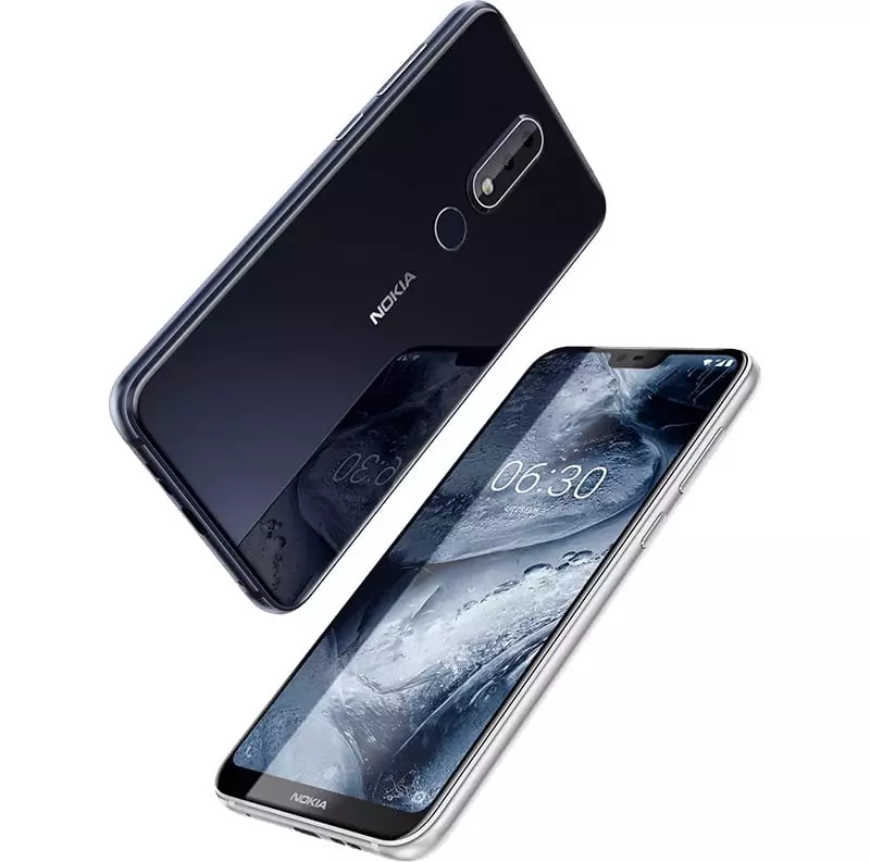 Smartphone Nokia X6 Kamera bikoitzarekin Errusian salgai egon daiteke 18135_1