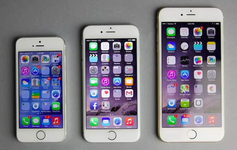 iPhone 5S iPhone 6 iPhone 6 Plus