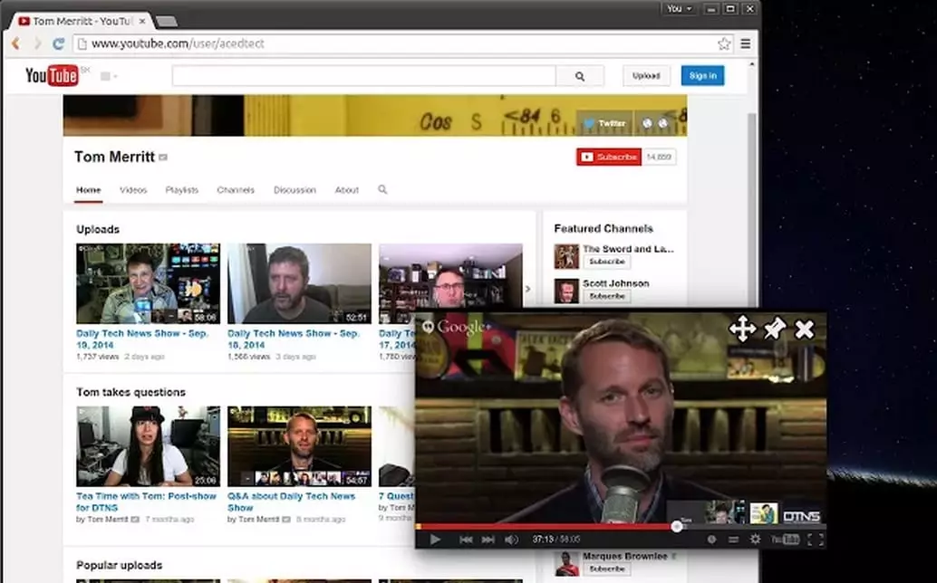 YouTube for computers on Windows 10 and Macos Sierra got a stunning function 18333_2