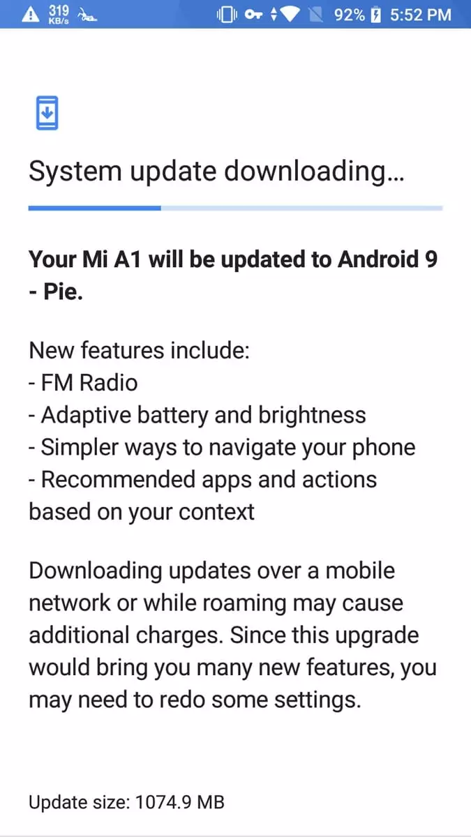 Smartphone maarufu ya Xiaomi ilipata toleo la mwisho la pie ya Android 9.0 18692_4