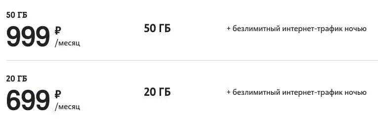 Ótakmörkuð farsíma frá Tele2 farsímafyrirtækinu hleypt af stokkunum í Rússlandi 18693_2