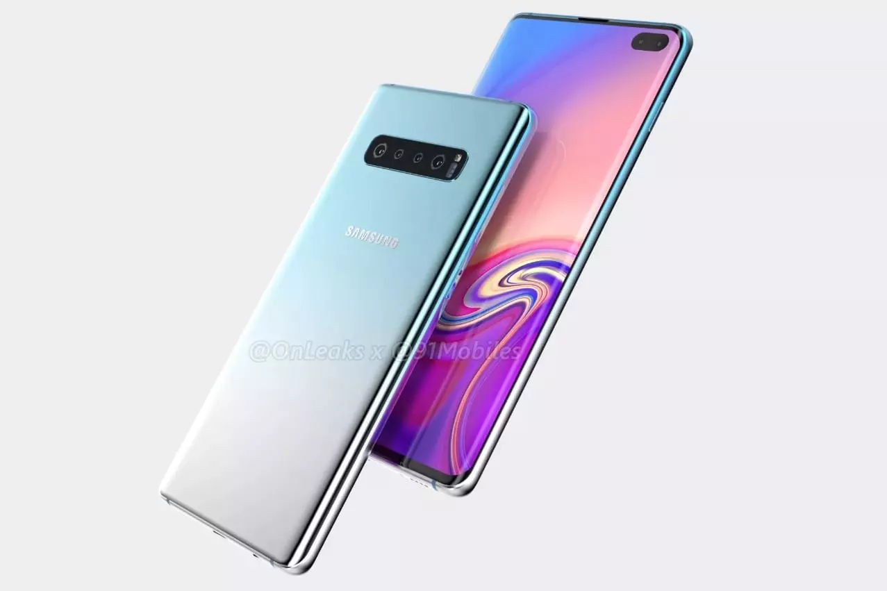 Samsung Galaxy S10 funktionnéiert Ekel 18815_1