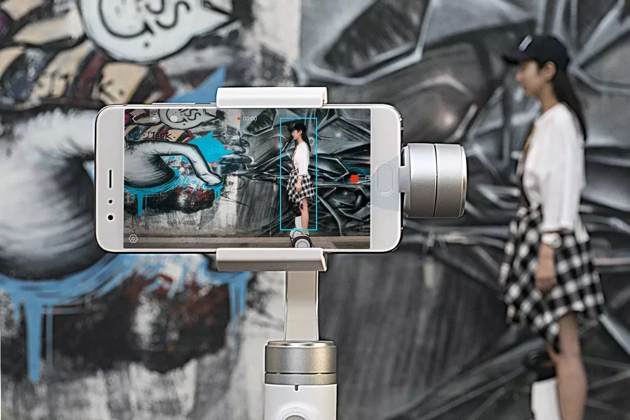 Xiaomi Mijia Smartphone Ginmeld Gimbal - Stabilizer Lámhleabhar do Fóin Chliste, ag déanamh físe go réidh 19051_4