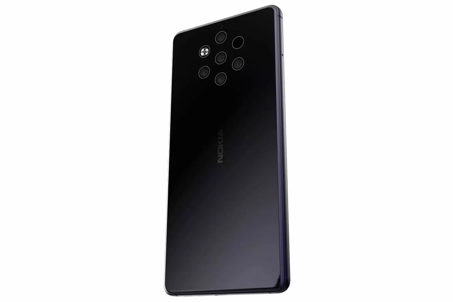 Smartphone Nokia 9 na may limang camera sa mga larawan mula sa lahat ng panig 19337_4