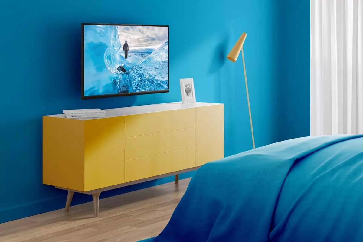 टिभी Xiaomi Mi tv mv 4a अस्थायी रूपमा 9,000 भन्दा कम रूबलहरू बेच्न। 19526_2