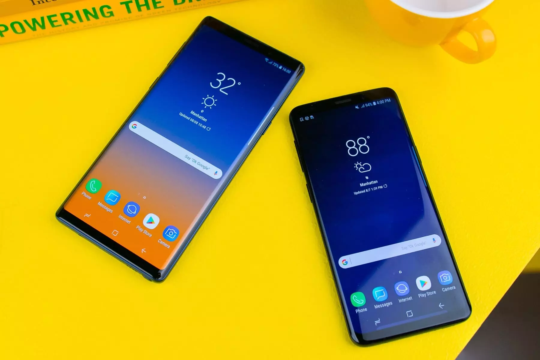 Samsung meksa pamilik Galaxy S9 lan Galaxy Note 9 mlumpat saka bungah 19936_1