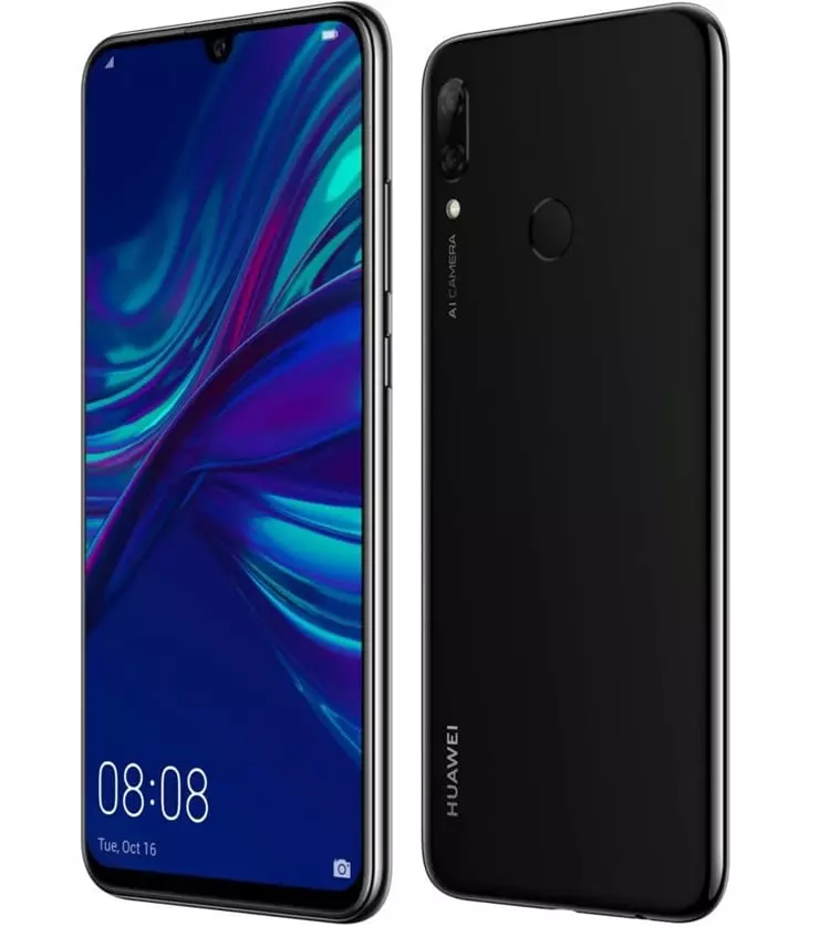 Huawei p акыллы (2019) тәкъдим ителә - NFC белән искиткеч бюджет смартфон 20096_3