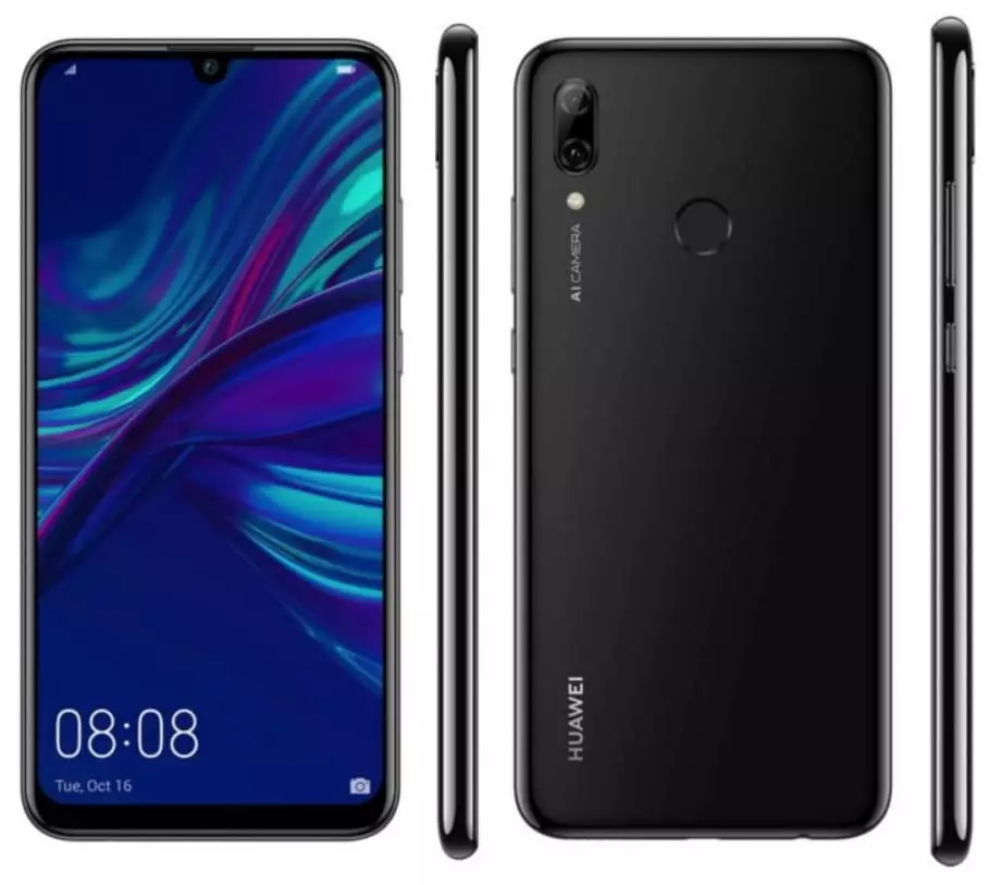 Huawei P Cerdas (2019) diwakili - smartphone anggaran sing nggumunake karo NFC 20096_4