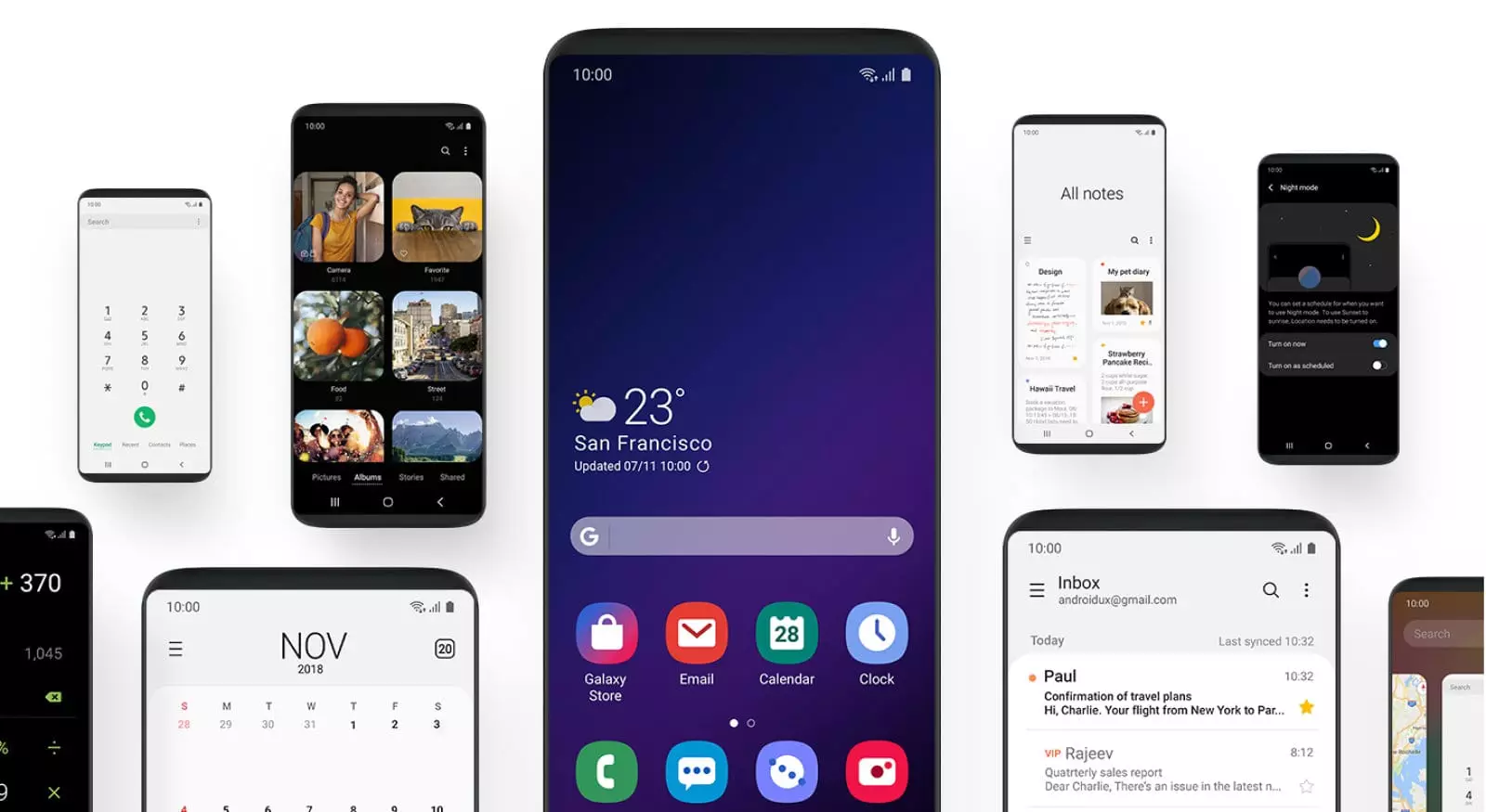 Daftar lengkap smartphone Samsung, yang akan diperbarui sebelum pai Android dengan shell UI baru 20105_1