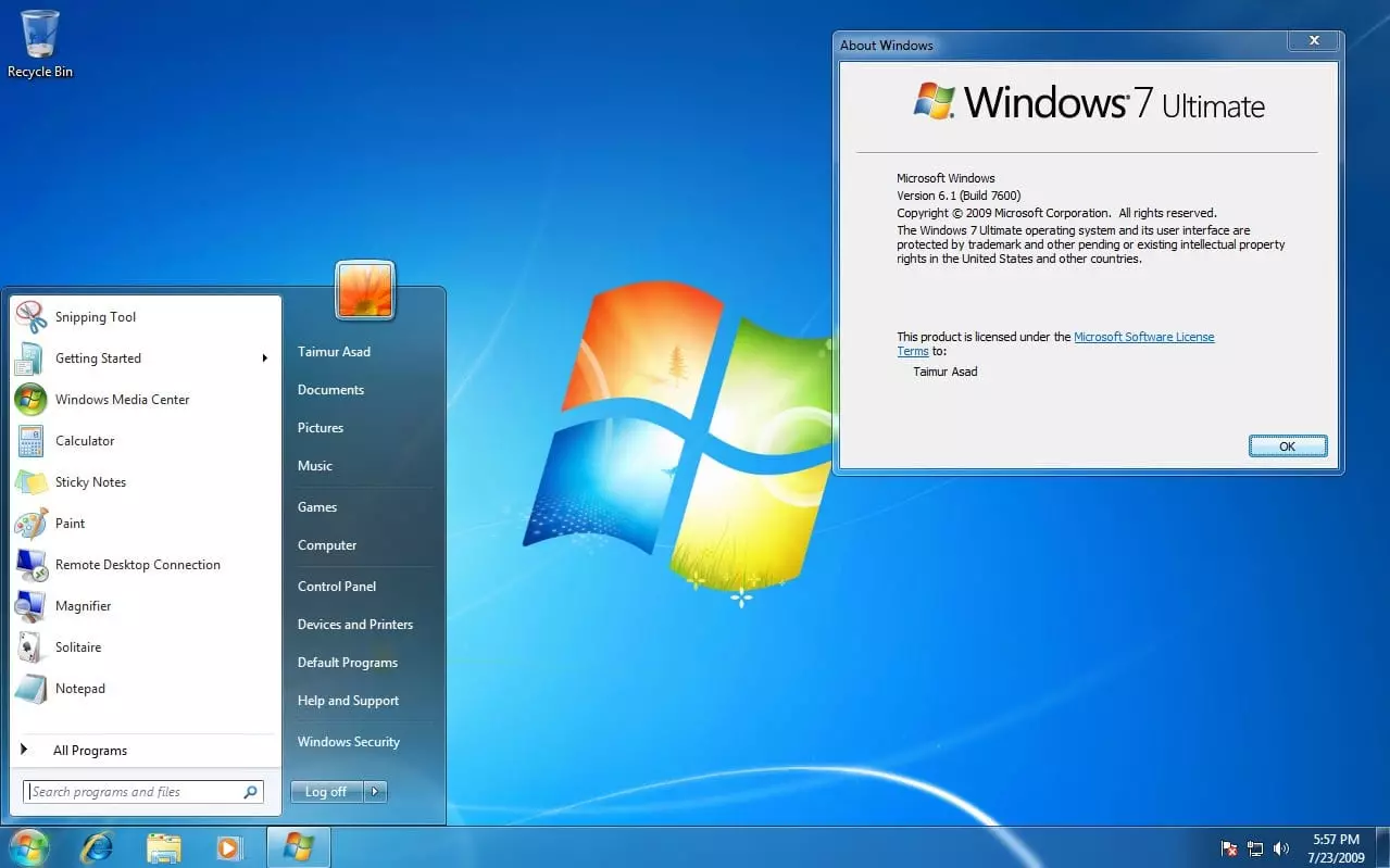 Microsoft legte plötzlich das Kreuz auf Windows 7 20422_2