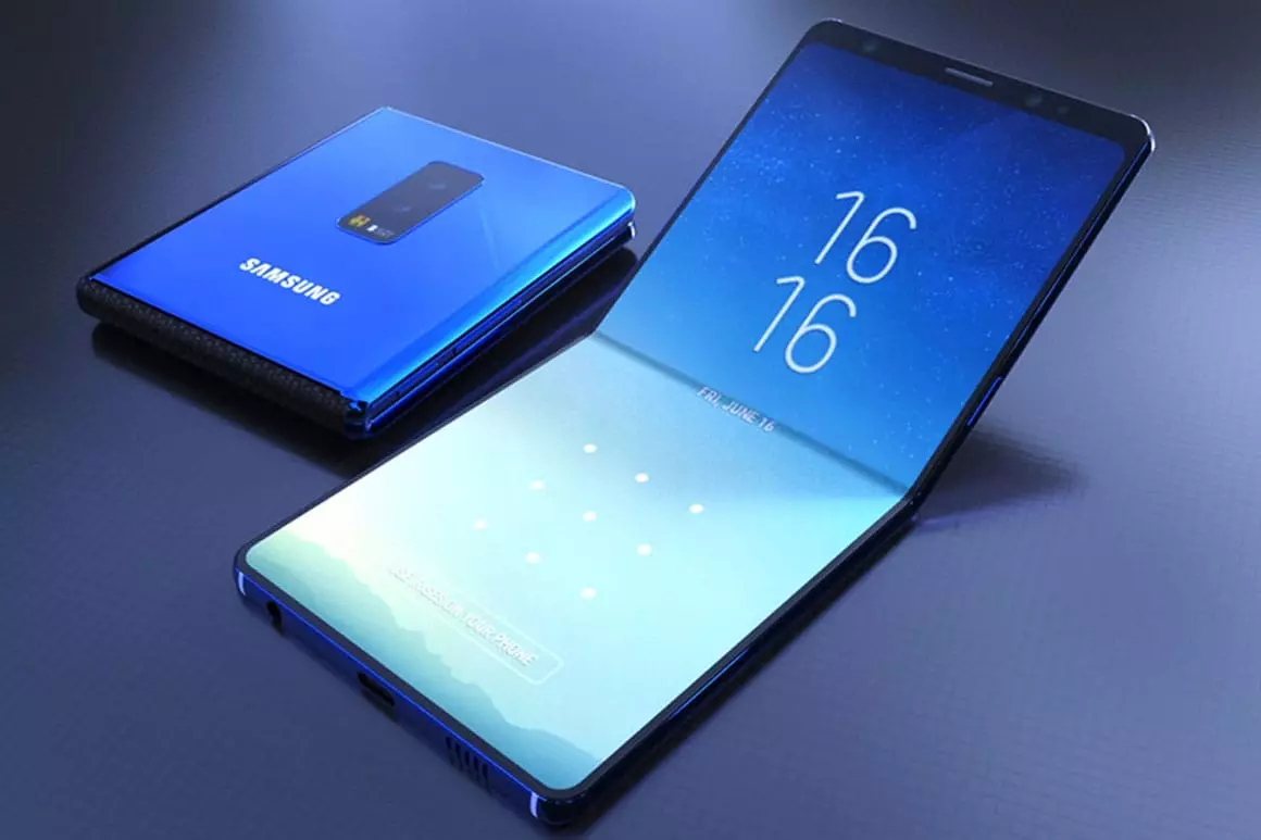 O dobrado Samsung Galaxy X recibiu unha característica tola desde a que todo está impresionado 20574_1