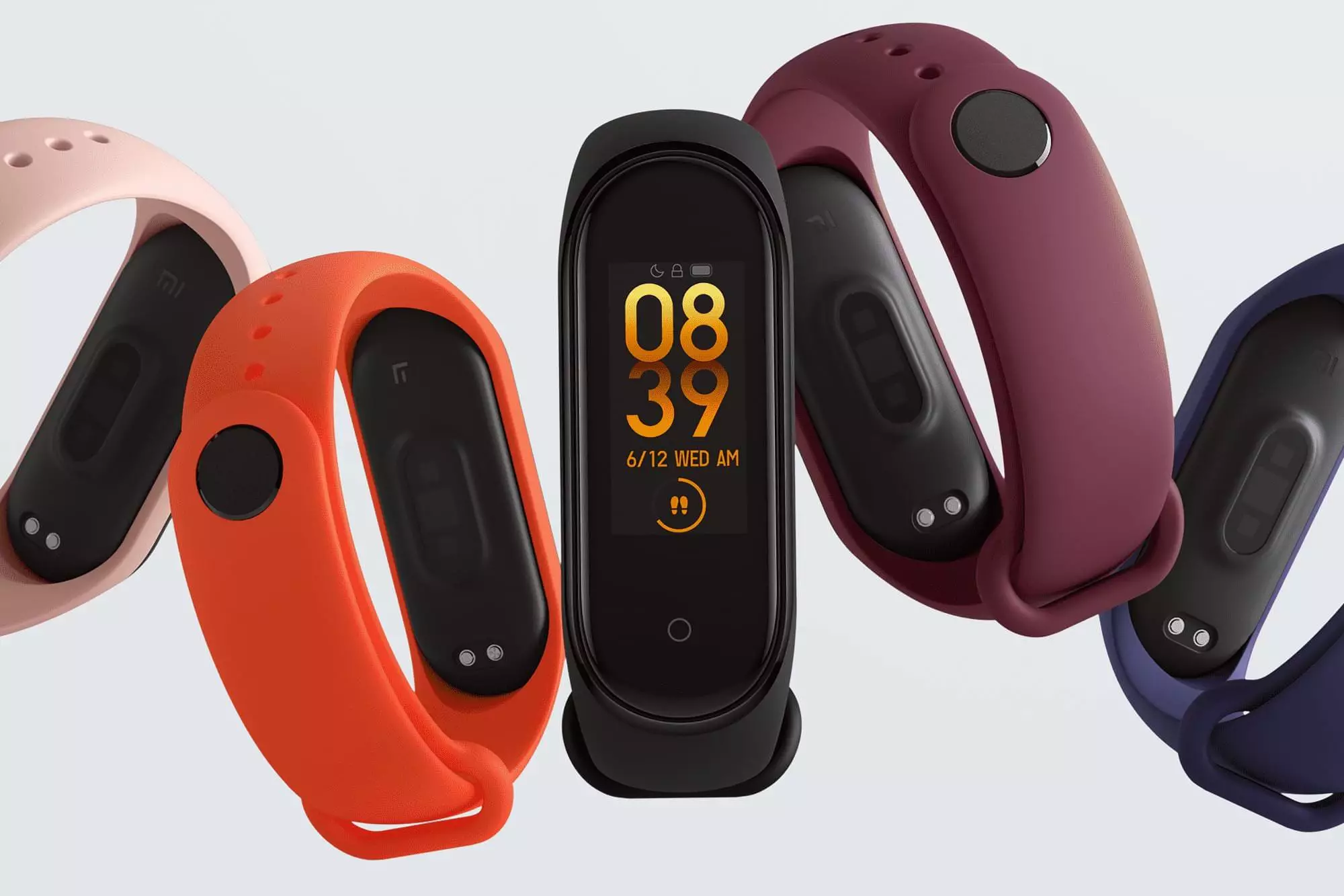 Xiaomi mi Band 4 temporanjament jista 'jinkiseb mingħajr ħlas u bi twassil veloċi. 20742_1