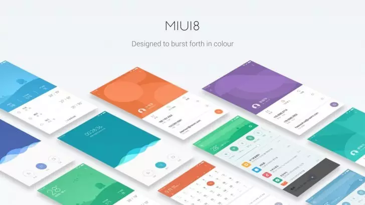 Xiaomi اسمارٹ فونز کے لئے MIUI 8 آپریٹنگ سسٹم ڈاؤن لوڈ، اتارنا