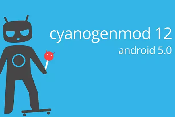 เครือข่ายปรากฏภาพหน้าจอของ CyanogenMod 12 จาก Android Lollipop ด้วยการออกแบบวัสดุ