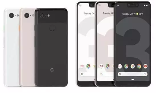 Smartphones Google Pixel 3 e Pixel 3 XL sono ufficialmente rappresentati 20941_3