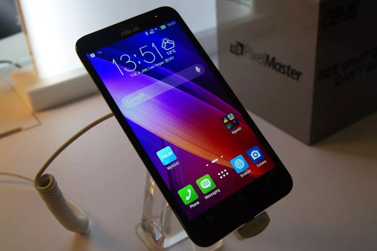 Asus Zenfone Go Ultraklank Smartphone word aangebied met 'n 6.8-duim-skerm.