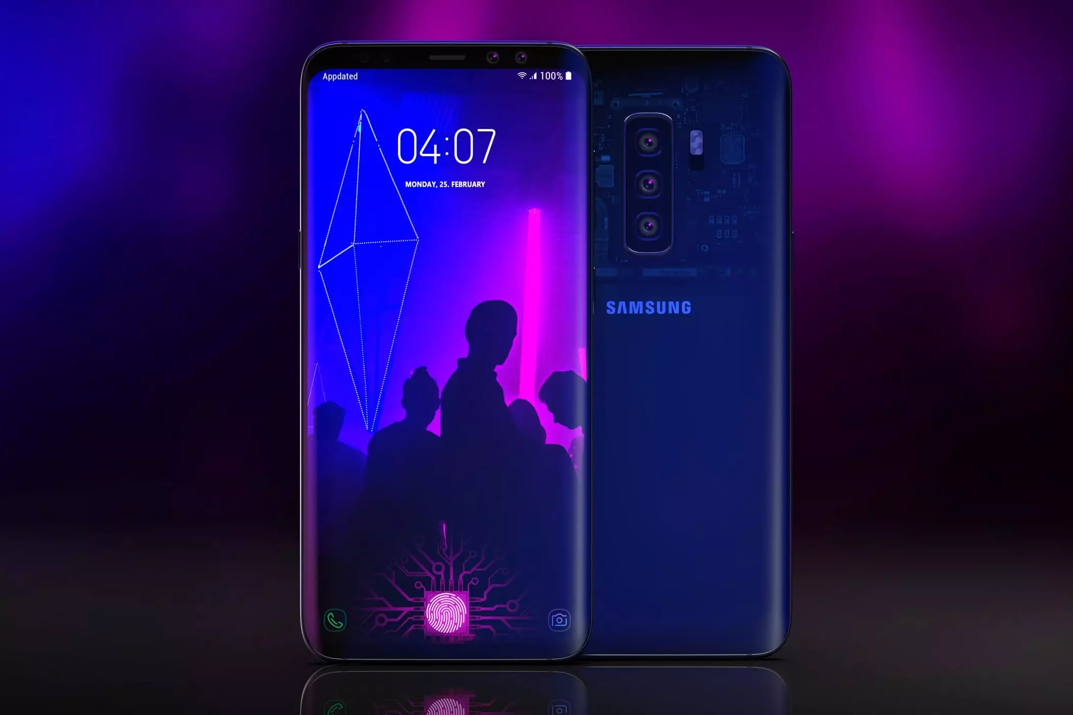 Revealed the purpose of the second screen in Samsung Galaxy S10 21072_1