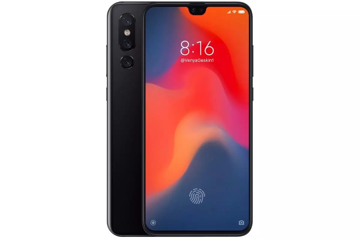 Xiaomi Mi 9 رەسىمدىكى ئېكراندىكى ئۈچ كامېرا ۋە سايىلىغۇچ بىلەن 21443_2