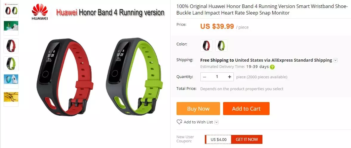 Killer halisi Xiaomi Mi Band 3 nje ya Aliexpress. 21460_3