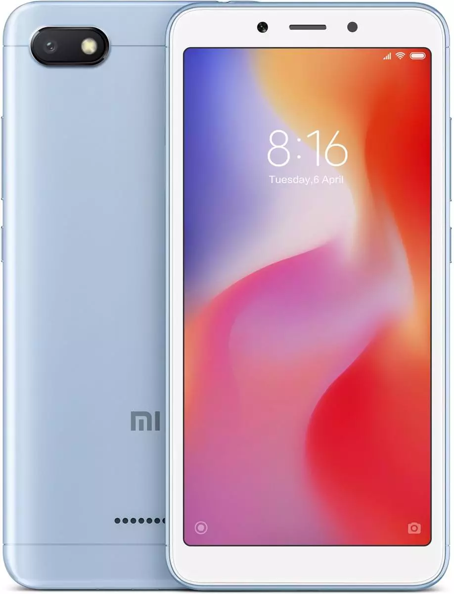 Xiaomi Redmi 6a mġarraf b'mod territorju fil-prezz 21634_1