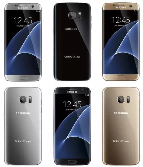 Samsung က Galaxy S7 နှင့် Galaxy S7 အစွန်းစမတ်ဖုန်းများကိုတင်ပြခဲ့သည်