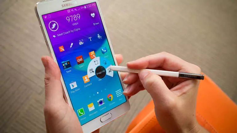 Galaxy Note 4.