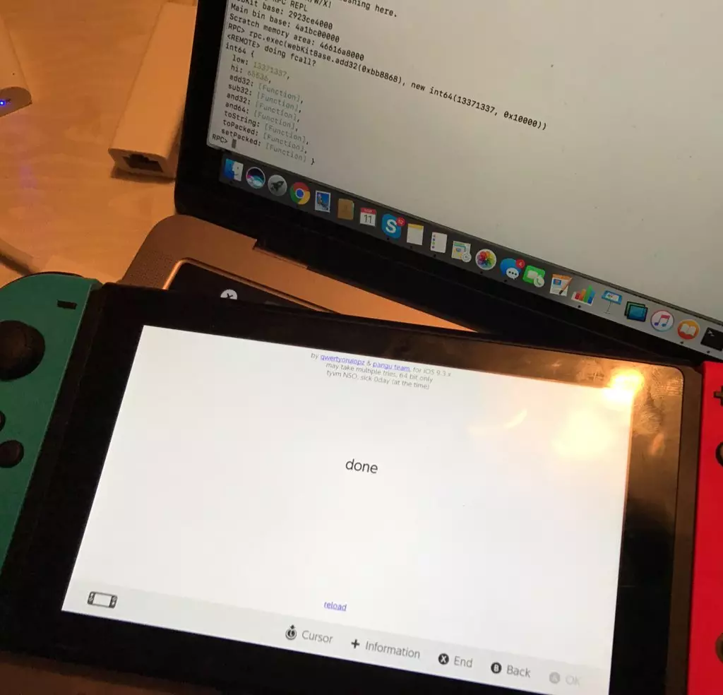 Nintendo kapcsoló jailbreak