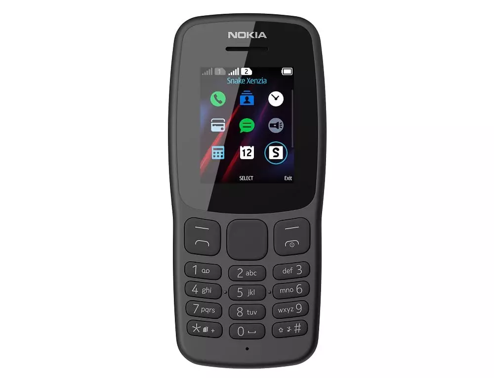 Nokia ti tu foonu ti o fín-bọtini kan pẹlu batiri nla fun awọn rubles 1,590 22074_1