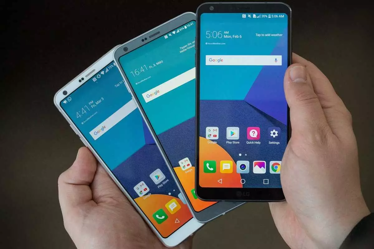 نېمىشقا مەن بىر LG G6 بايراقدار ئەقلىي ئىقتىدارلىق يانفون سېتىۋېلىشقا كەلگەن سېتىۋالغان رەت كېرەك?